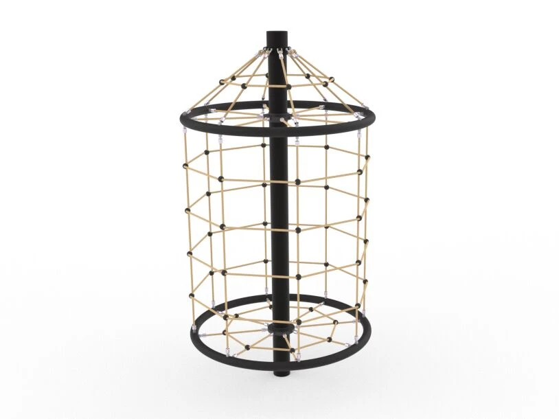 Roterende klatrenet Søjlen | tressudemiljø.dk