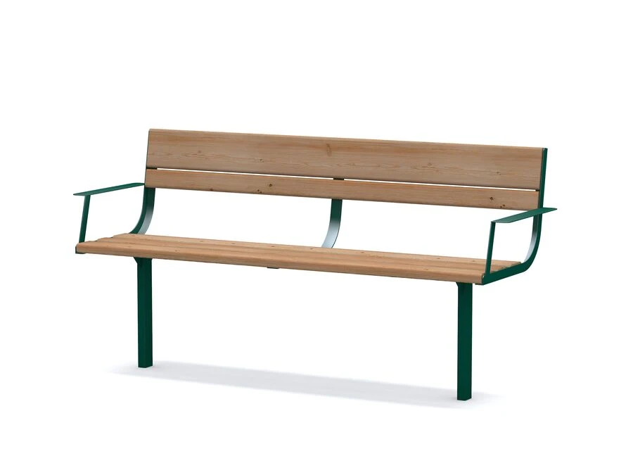 NORMA Soffa 3-sits med armstöd | Tress Utemiljö