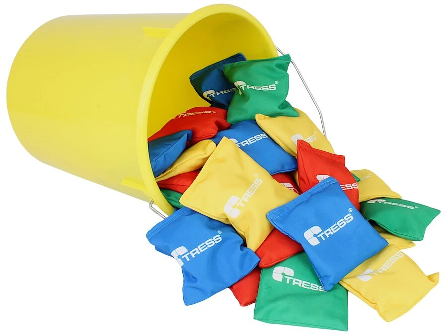 Ärtpåsar i Hink 40-pack Färgmix 2 | Tress Utemiljö