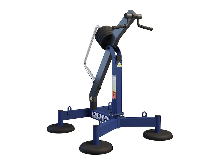 Street Barbell Light Triceps- & Magdrag Stående | Tress.com