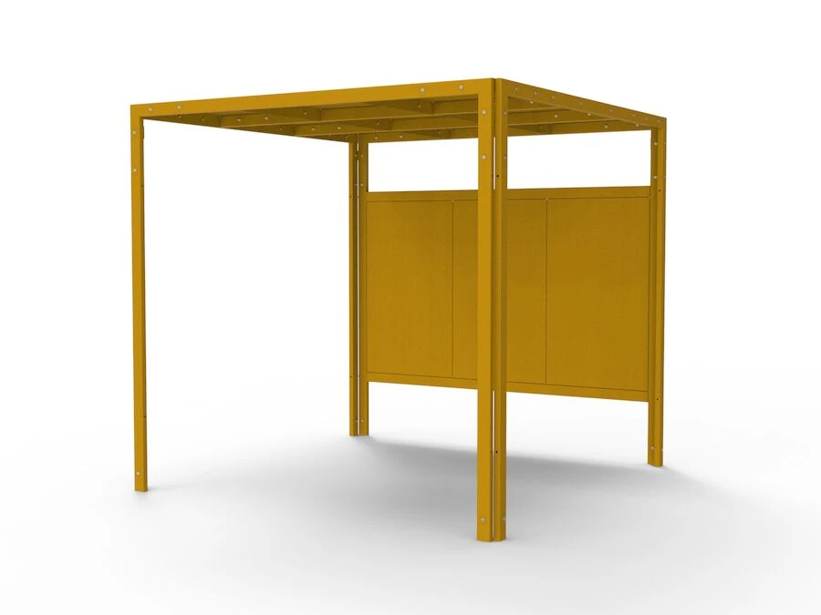 Solid Väggsektion till Ballota System Pergola | Tress.com