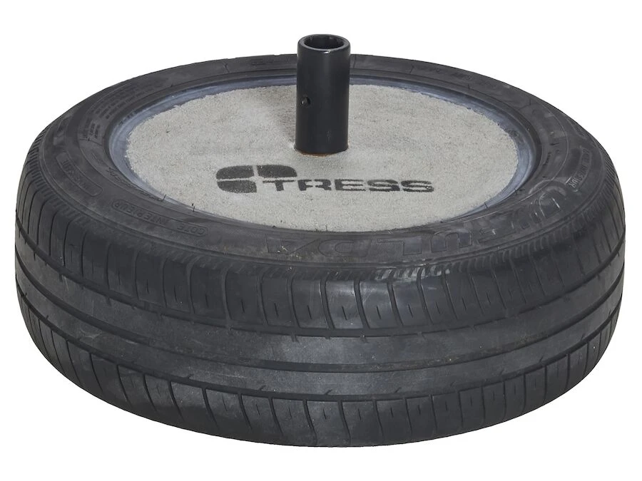 Cemenfot till Ø 3,4 cm Stolpe | Tress.com