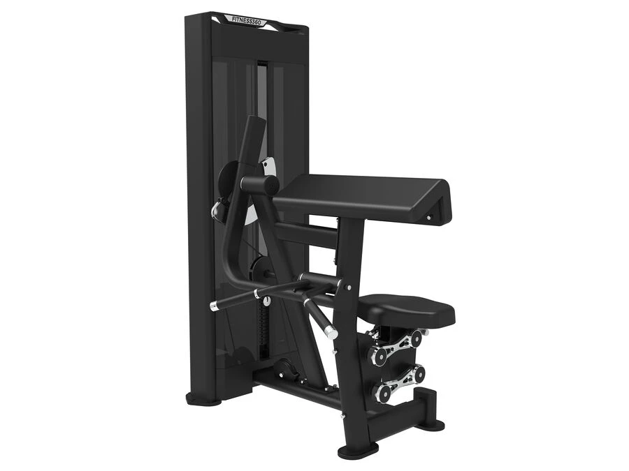 Seated Biceps Curl - Pin loaded | tress.dk