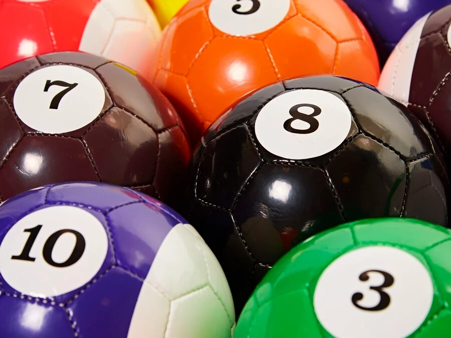 Safepitch fodboldpool, Single farvet fodbold | tress.dk